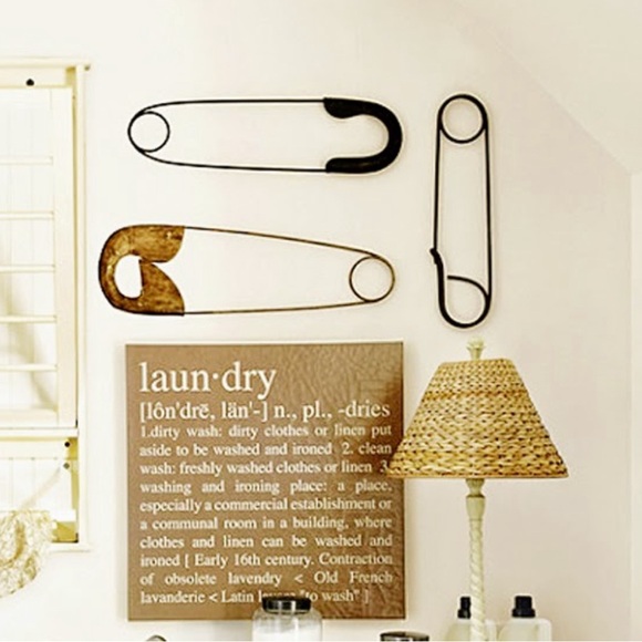 Pottery Barn | Wall Decor | Pottery Barn Wall Decor Safety Pins X2 ...